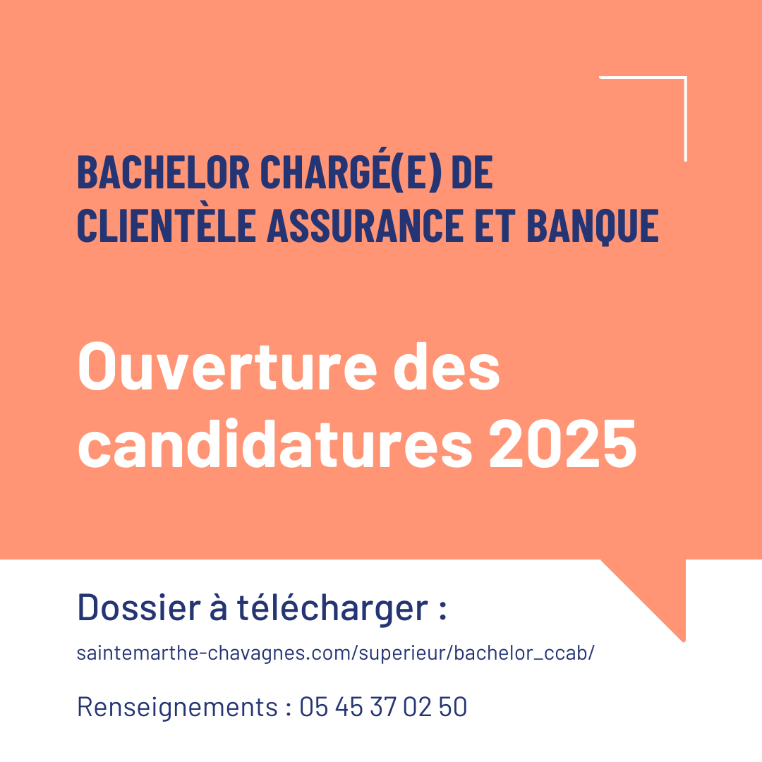 Bachelor CCAB - Ouverture des candidatures 2025 - Ensemble scolaire ...